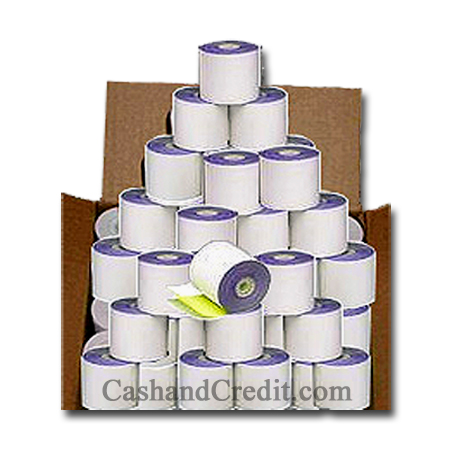 2 PLY Carbonless Paper Rolls - 3" x 90' - 50 Rolls/Box