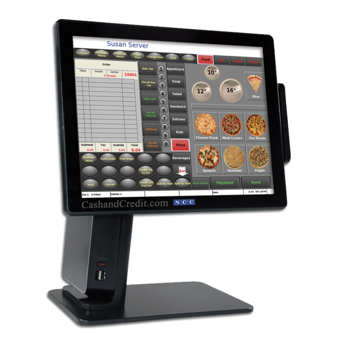Sam4s Ncc Forza1510 Touch Screen Pos Pos Bundle Complete Restaurant